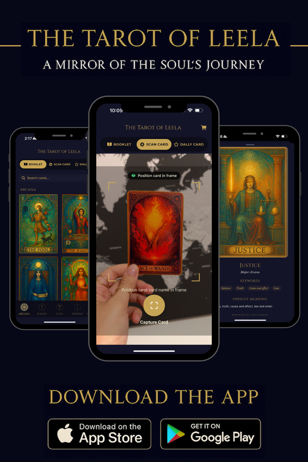Download The Tarot of Leela App | AI-Powered AR Tarot Companion | The Tarot of Leela